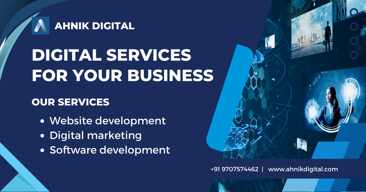 Web Development, Design, and Marketing Solutions | Ahnik Digital